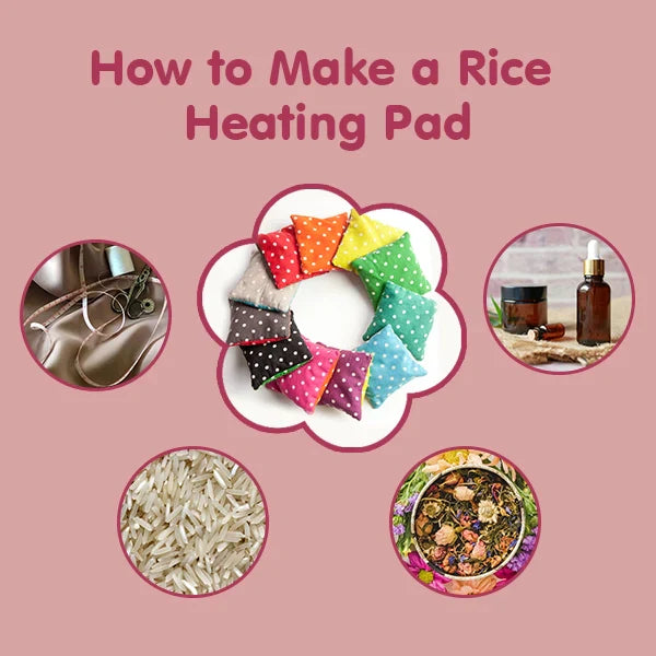 How to Make a Rice Heating Pad | Homlyns